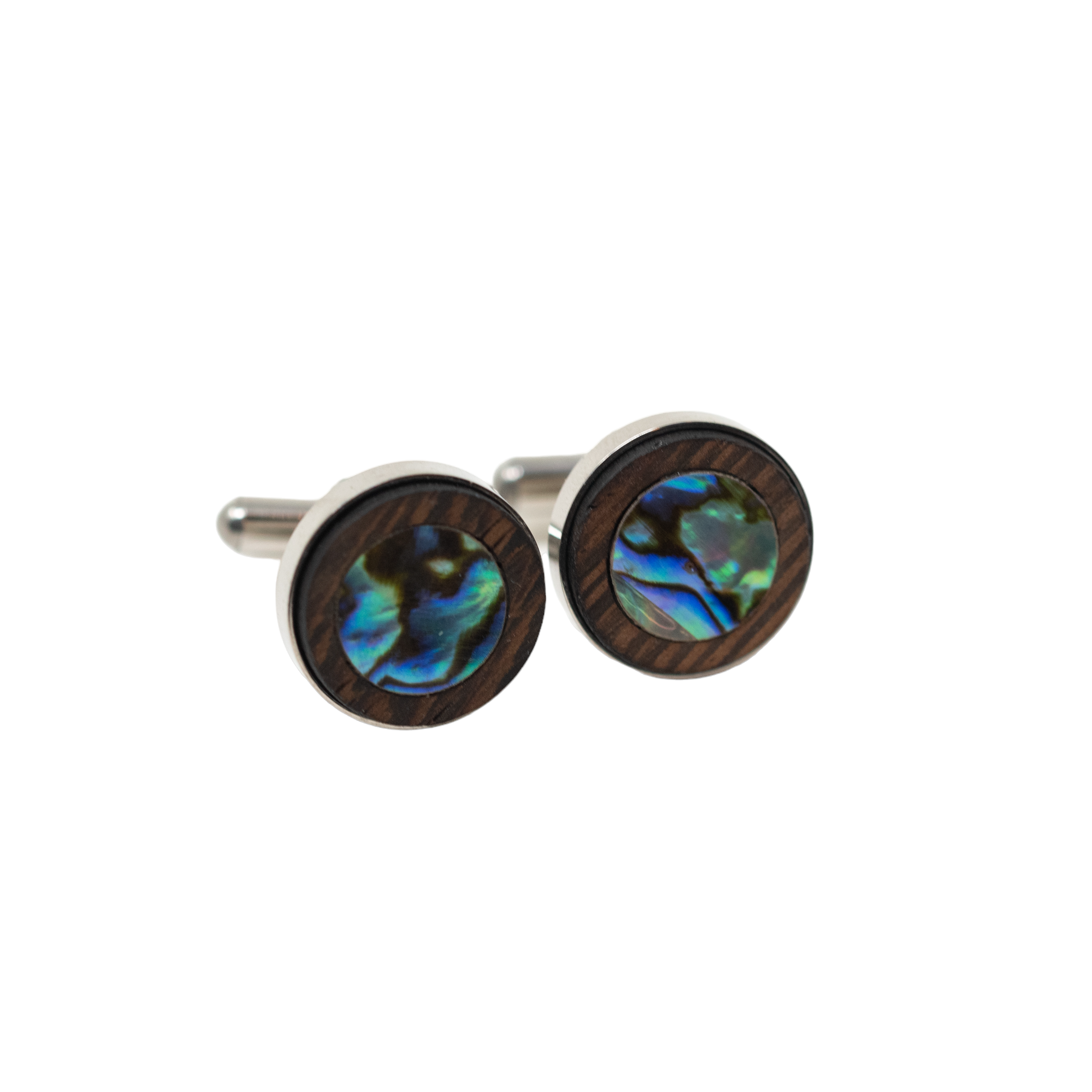 Abalone Inlay Cufflinks – SwitchWood